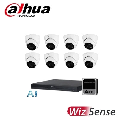 Dahua 8 x 6MP SMD Turret Kit | Ibest Security Melbourne – ibestsecurity