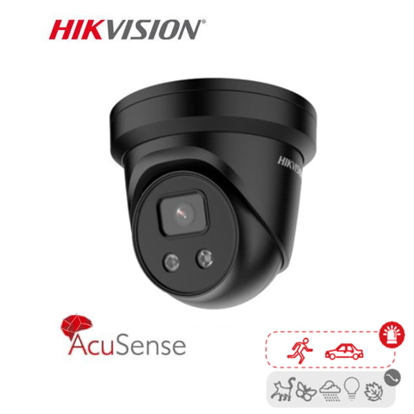 Hikvision Acusense 6MP 3K Turret Camera with Mic- Ibest – ibestsecurity