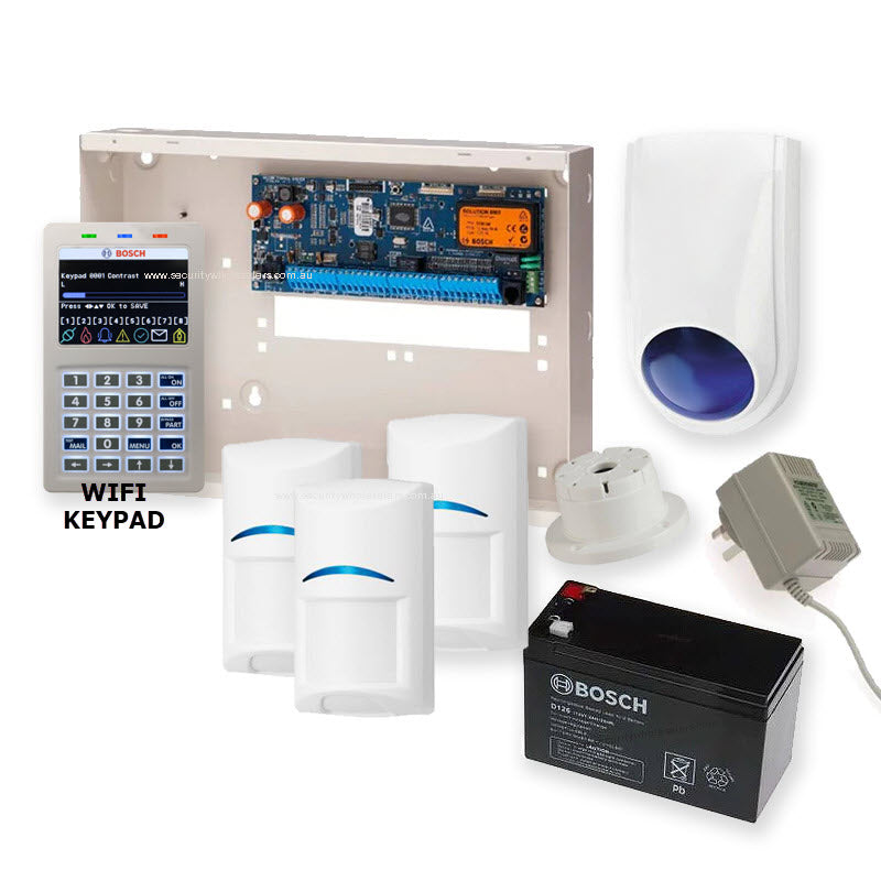BOSCH 6000 Series Alarm Kit with Smart WIFI Keypad – ibestsecurity